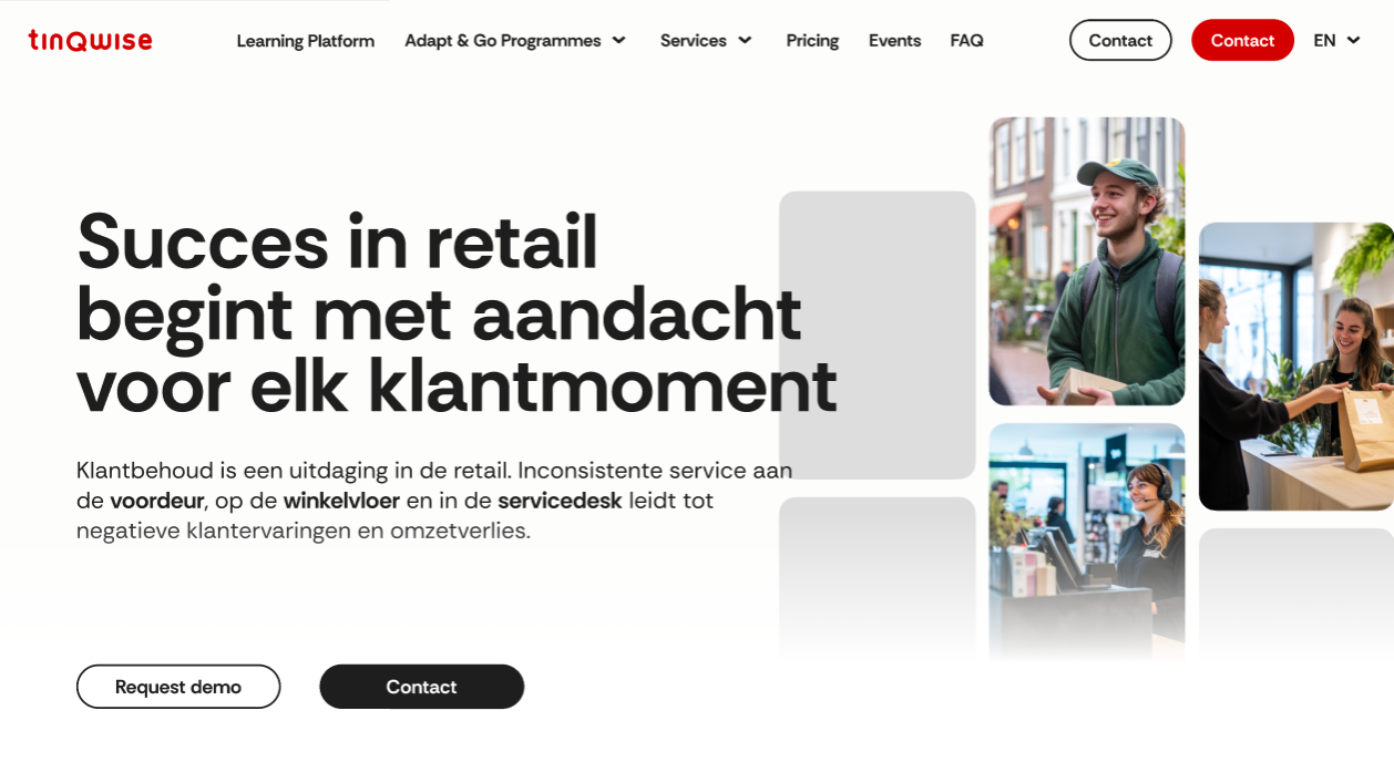 TinQwise | For retail teams looking to improve their customer conversations